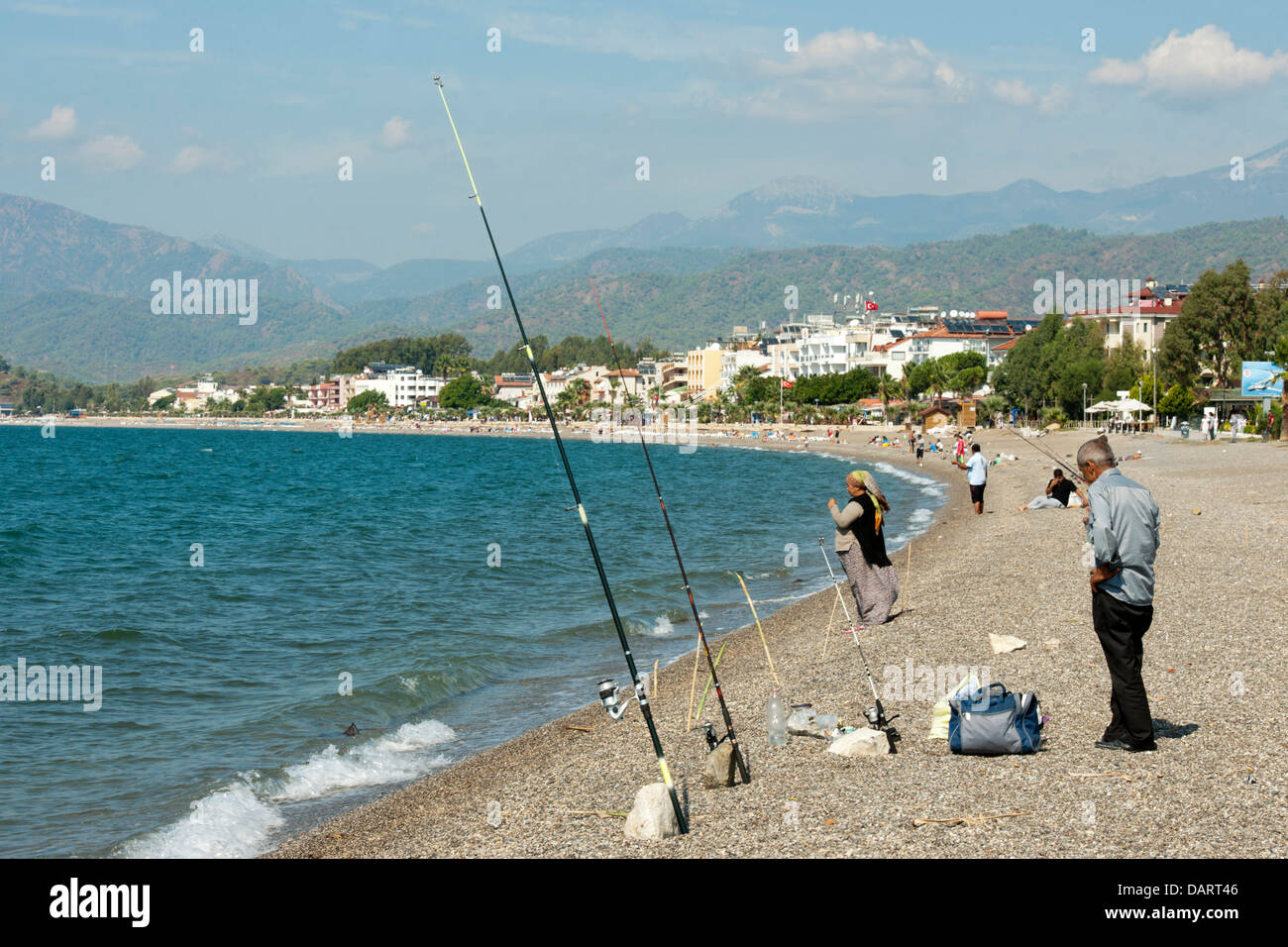 Asien, Türkei, Provinz Mugla, Fethiye, Calis Stock Photo - Alamy