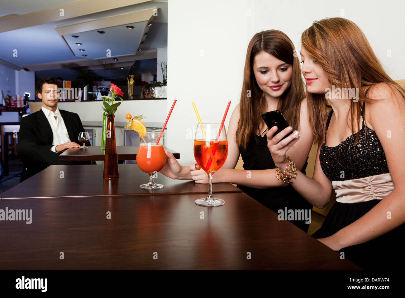 Showing cool stuff on a mobile phone Stock Photo - Alamy