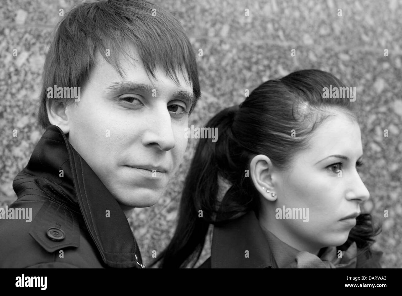 Romantic street style fashion Black and White Stock Photos & Images - Alamy