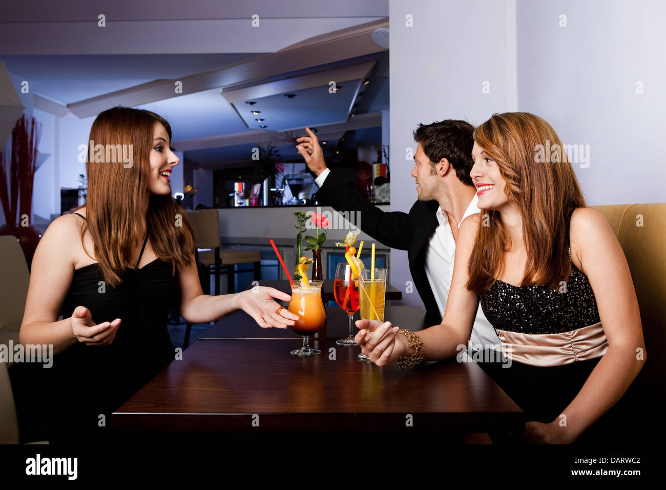 Group of friends having fun Stock Photo - Alamy