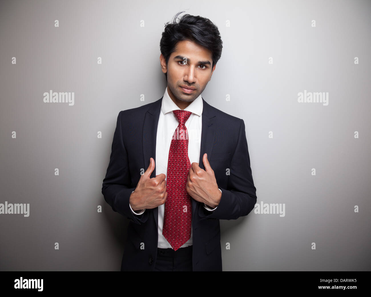 Confident Indian businessman Stock Photo - Alamy