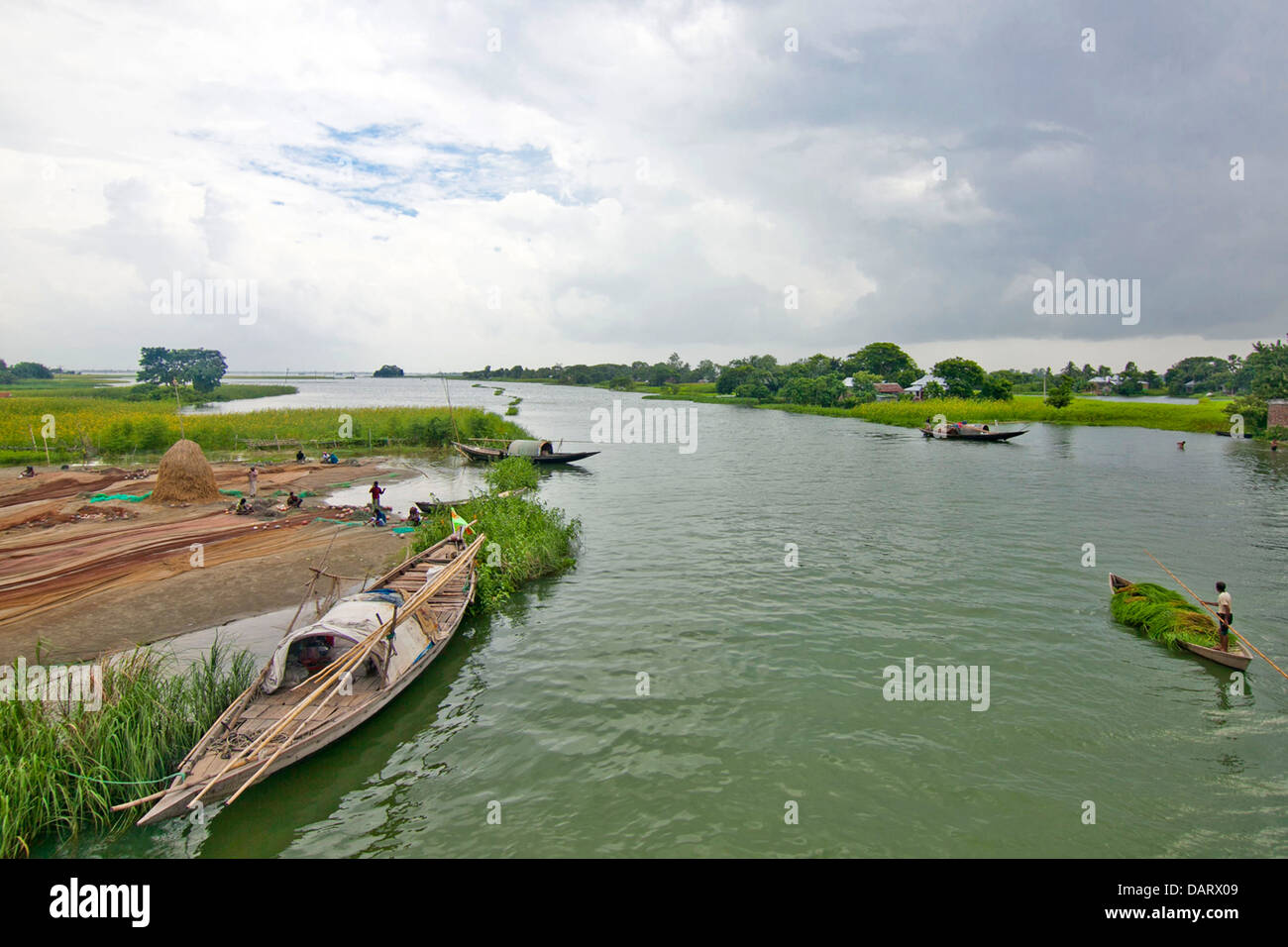 river in bangladesh Stock Photo - Alamy