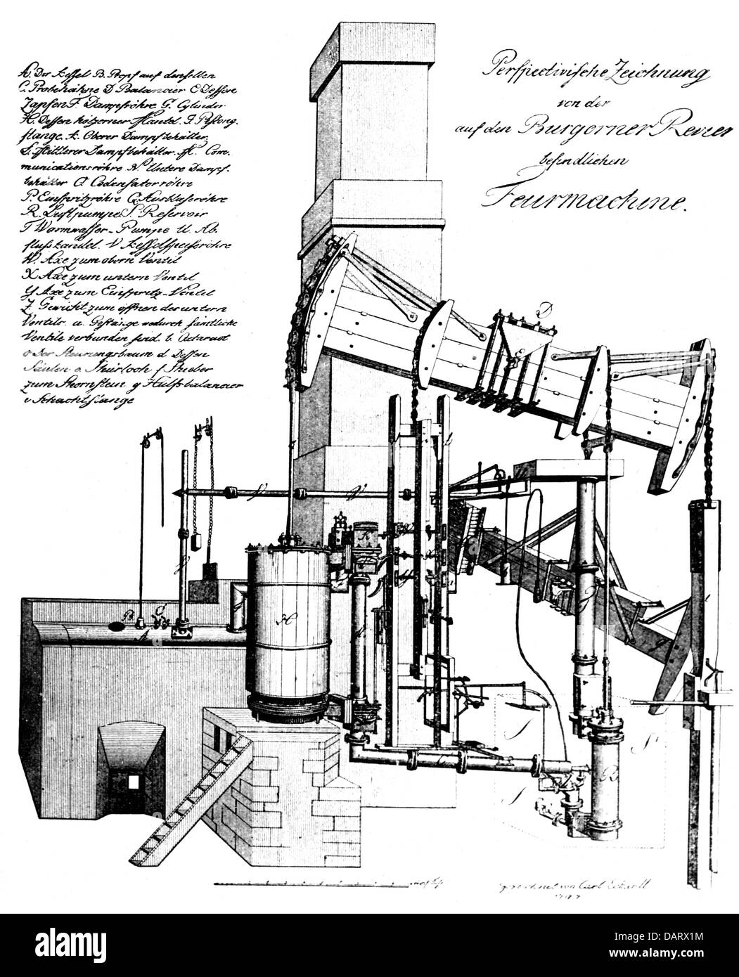 Steam Engine Industrial Revolution Diagram