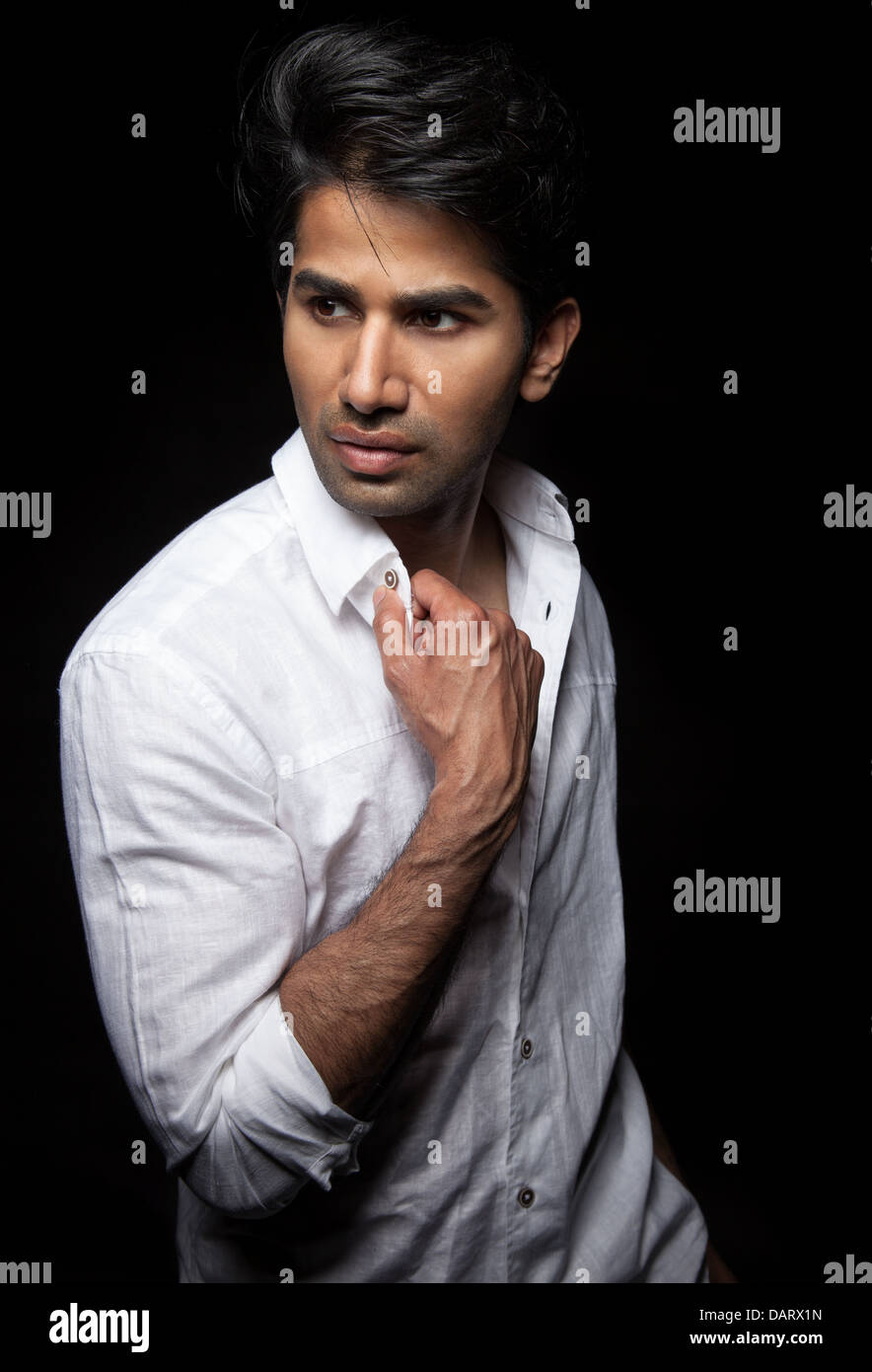 Indian man confident cool fashion hi-res stock photography and images ...