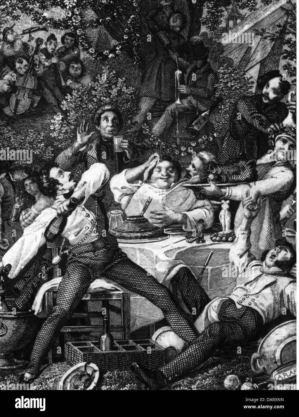 19th Century Food Eating Stock Photos & 19th Century Food Eating Stock ...