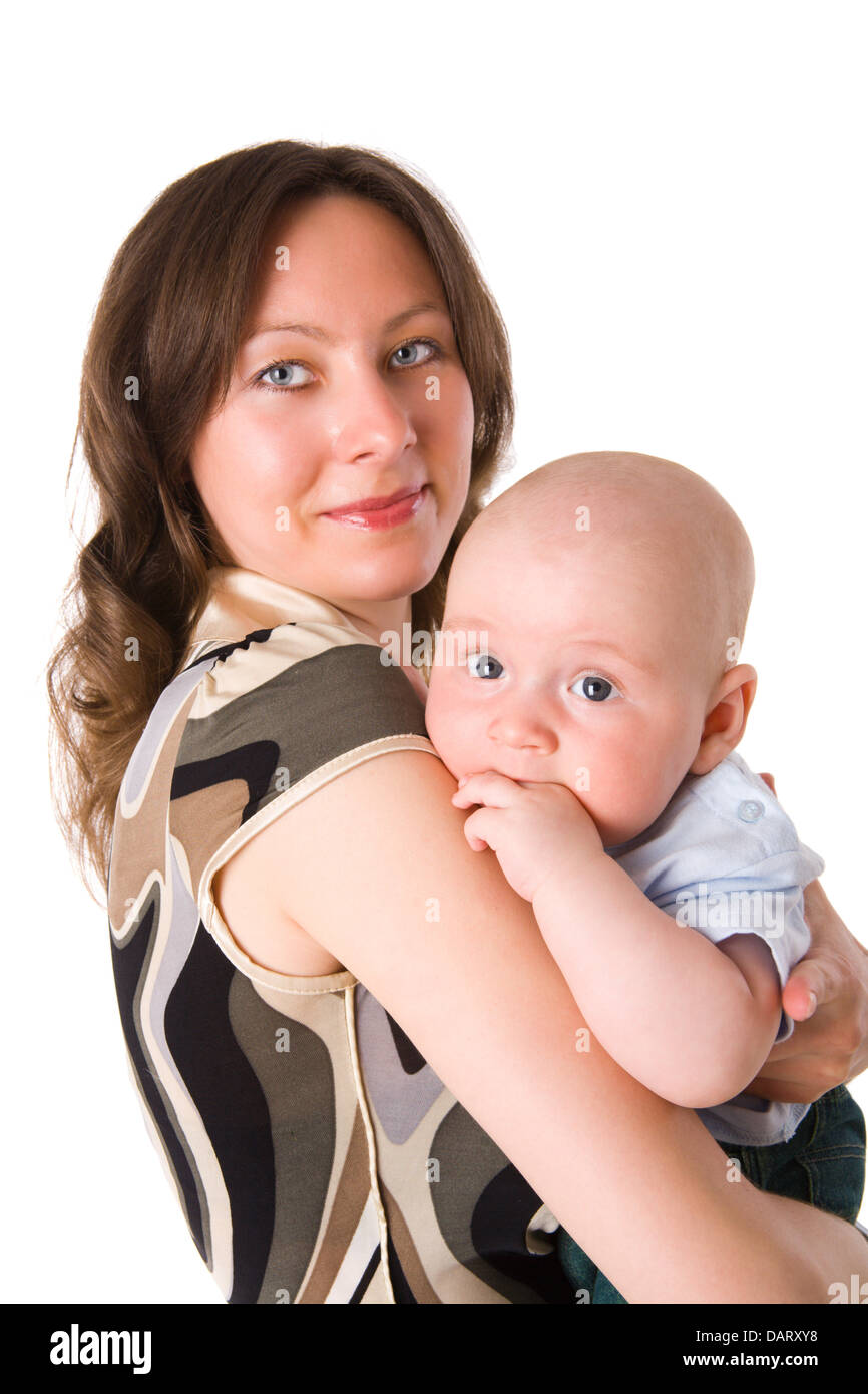 Mother with baby Stock Photo - Alamy