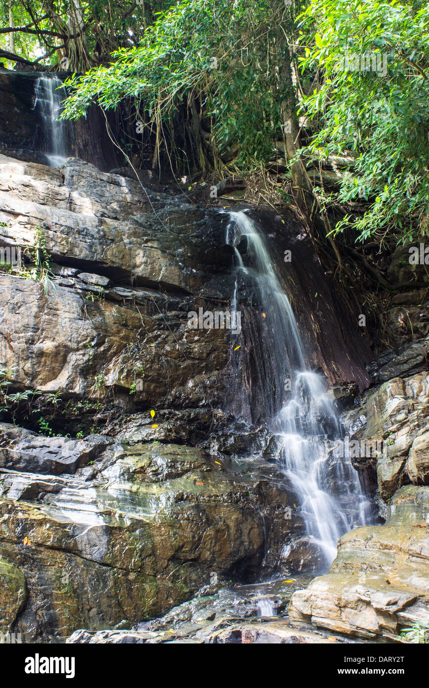 Tad Mork Water Fall in Maerim , Chiangmai Thailand Stock Photo - Alamy