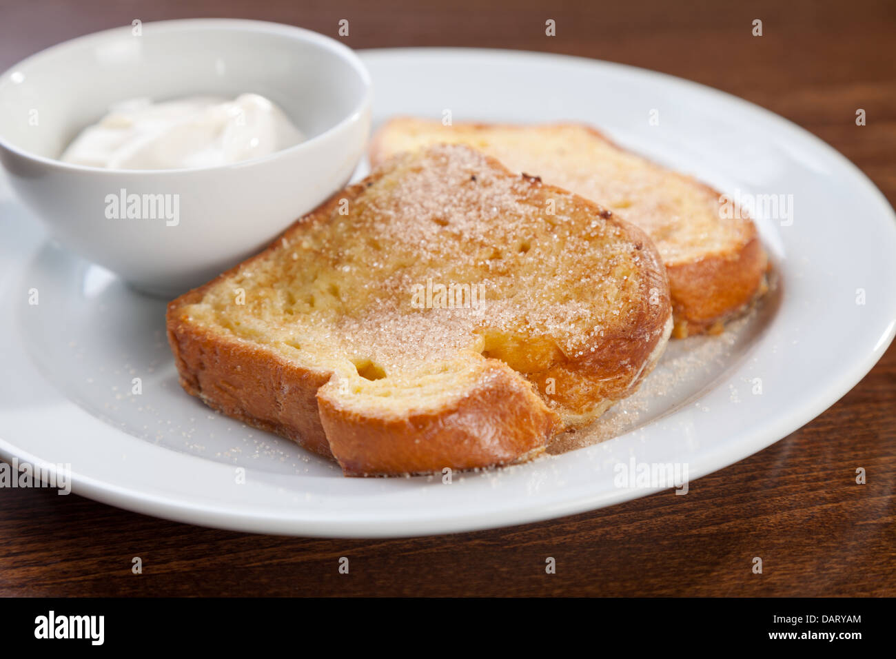 French toast dish Stock Photo - Alamy