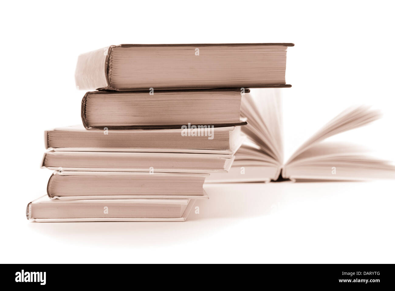 stack of books Stock Photo - Alamy