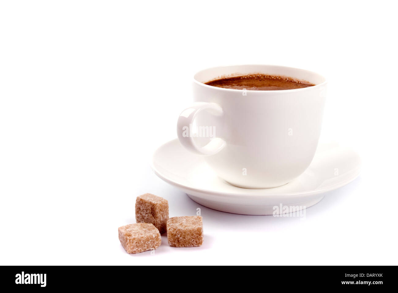 Dark brown cup Cut Out Stock Images & Pictures - Alamy