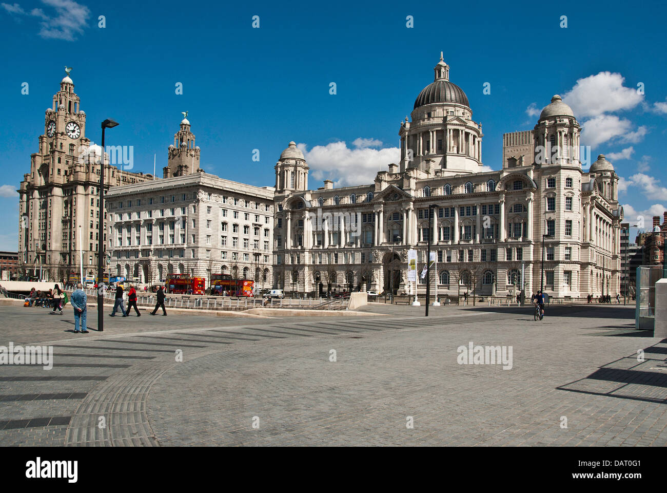 Three Graces, Liverpool Stock Photo - Alamy