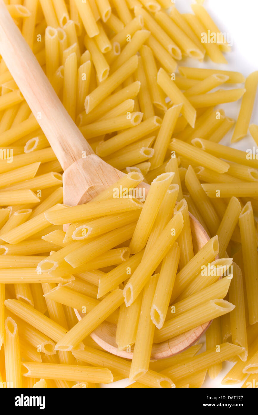 raw italian macaroni Stock Photo - Alamy