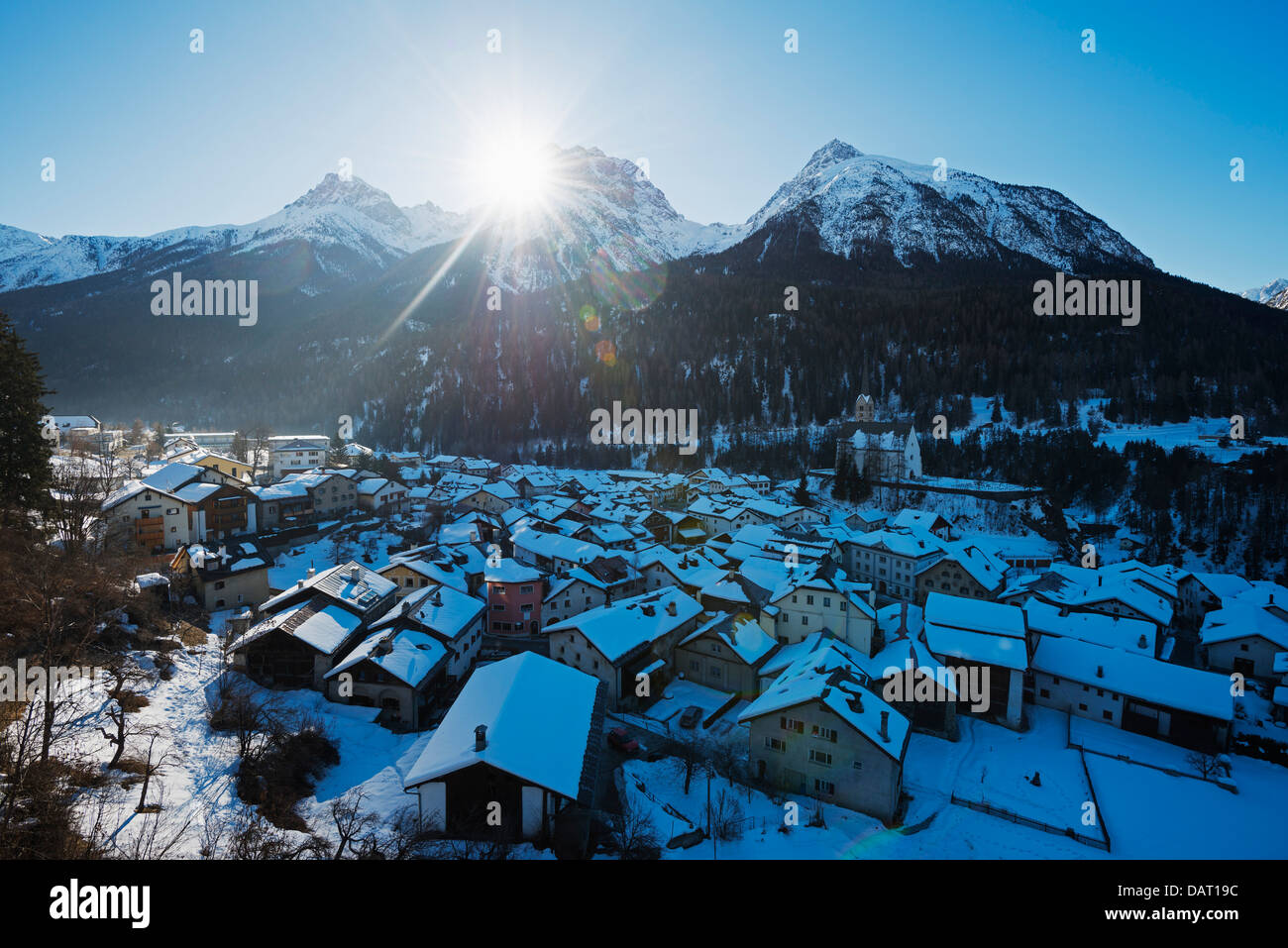 Scuol graubunden switzerland hi-res stock photography and images - Alamy
