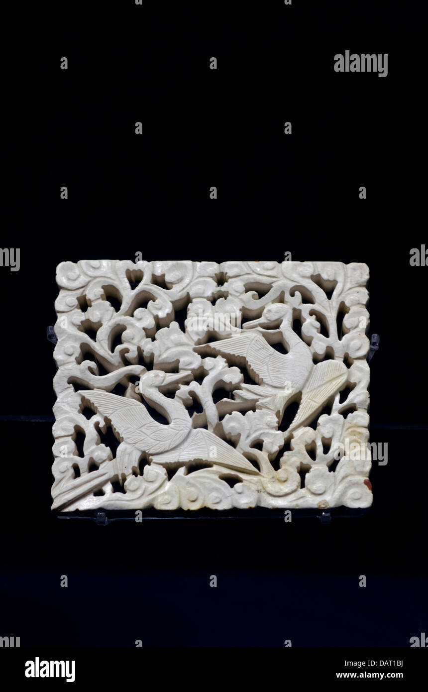 China, Shanghai, Shanghai Museum. Ancient jade collection. Jade ...