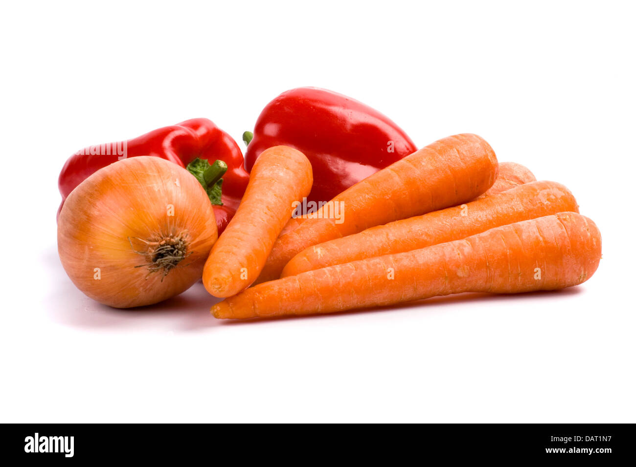 Combination of vegetables Cut Out Stock Images & Pictures - Alamy