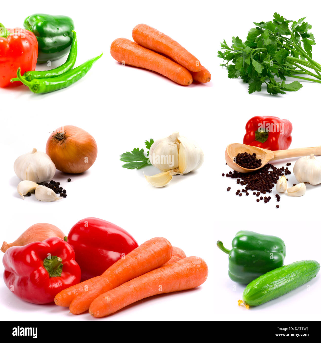 collection of vegetables Stock Photo - Alamy