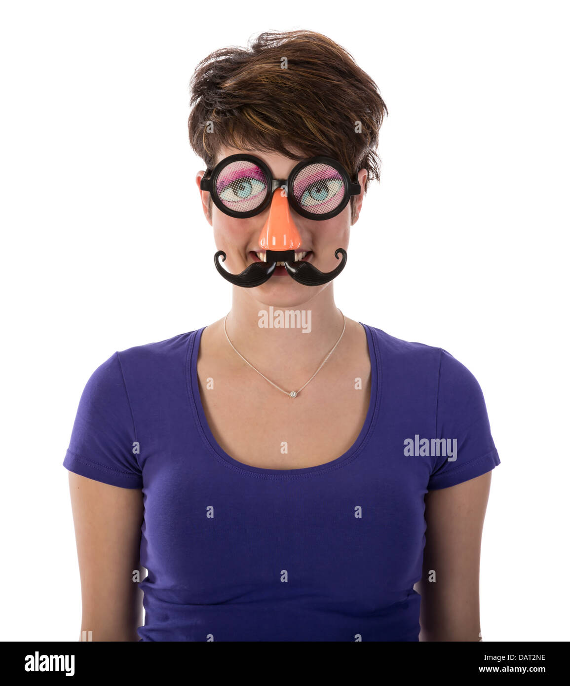 Funny nose glasses mask hi-res stock photography and images - Alamy