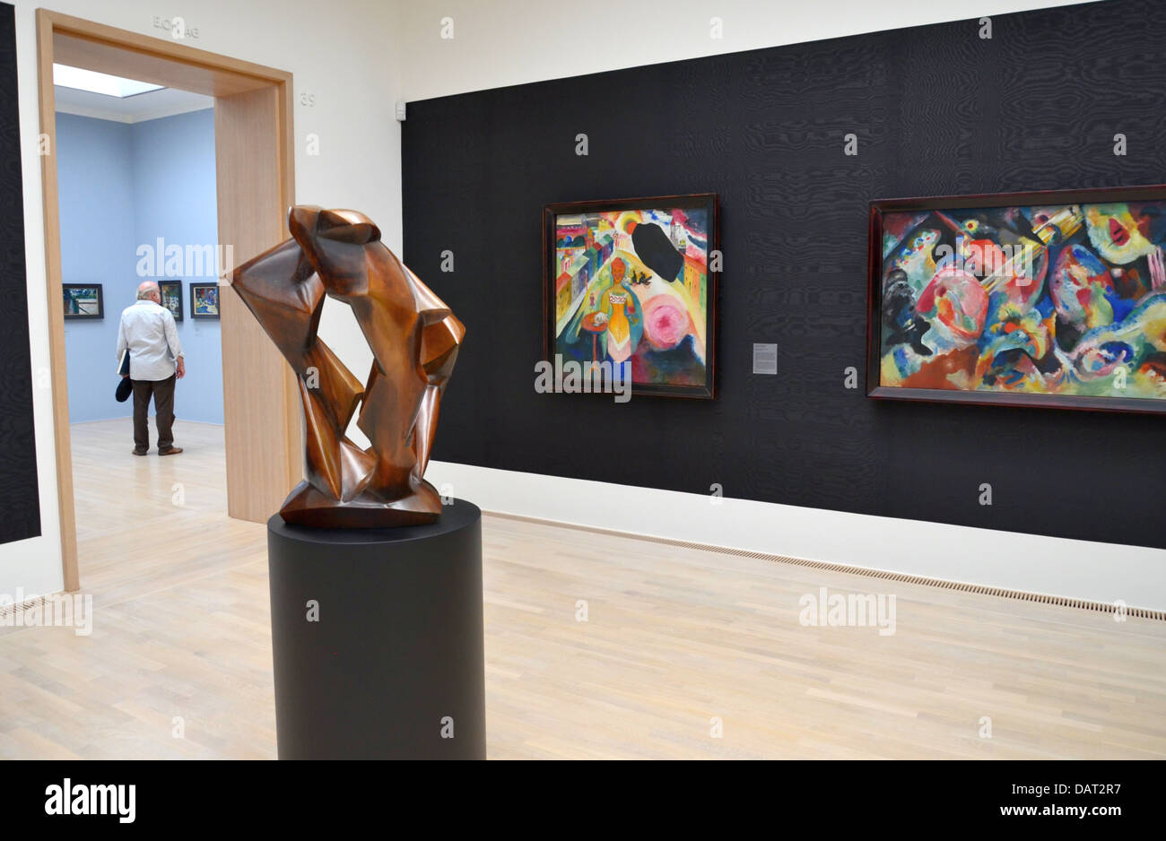 Vassiliy Kandinsky the newly opened Lenbachhaus in Munich Bavaria ...