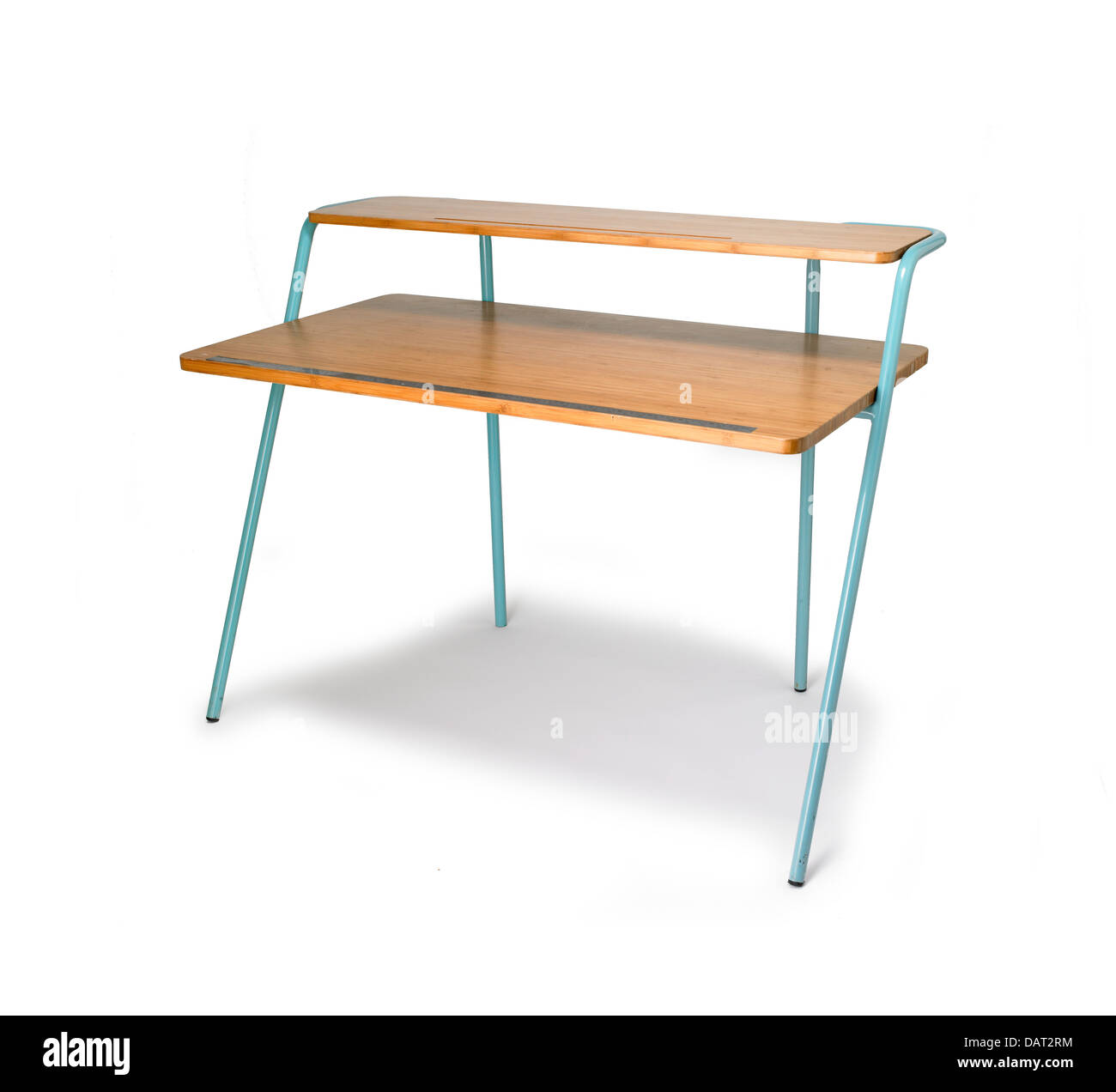 Retro looking desk Stock Photo - Alamy