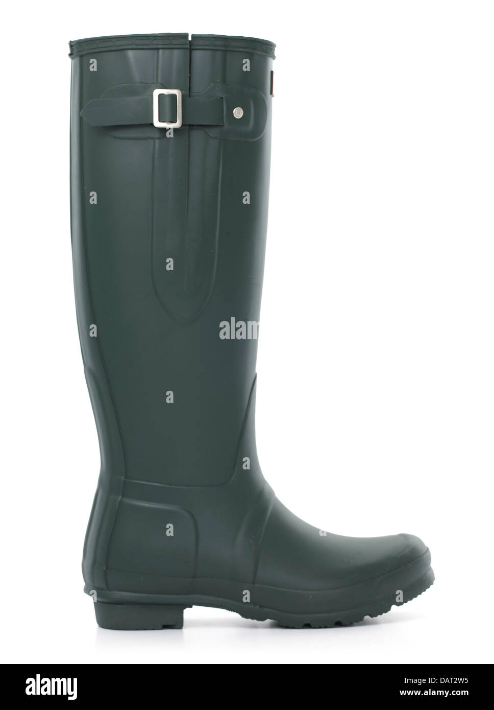 rubber boots cut out onto a white background Stock Photo - Alamy