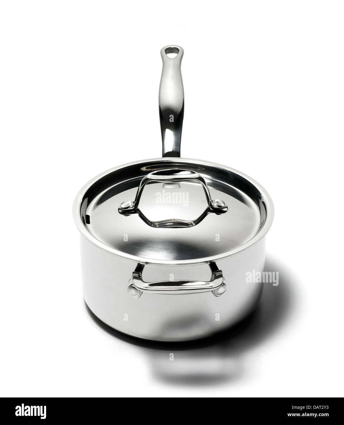 Pan stainless steel on Cut Out Stock Images & Pictures - Alamy