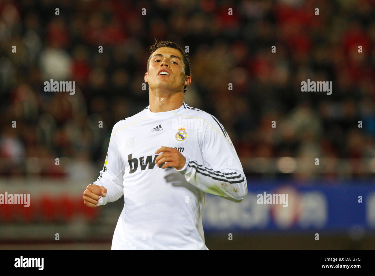 Real madrid player cristiano ronaldo celebrates the goal in the hi-res ...