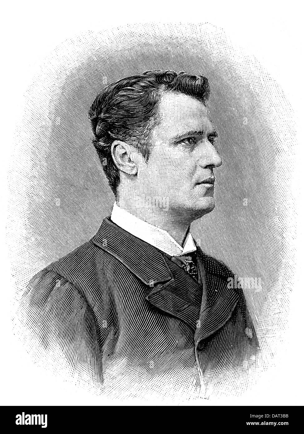 Robert, Emerich, 21.5.1847 - 29.5.1899, Austrian actor, portrait ...