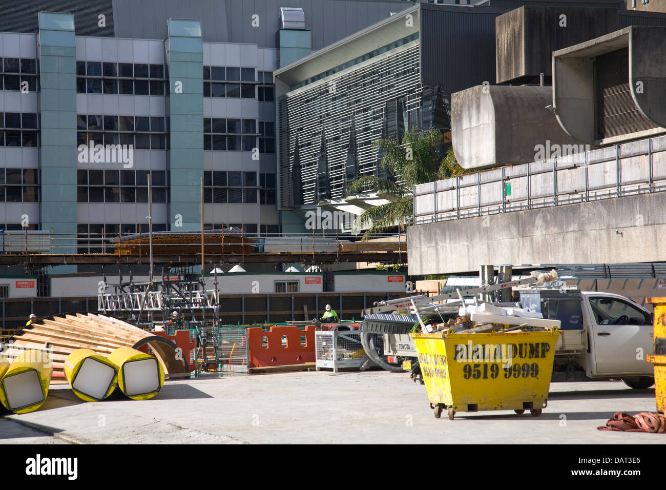 construction site in chippendale,sydney Stock Photo - Alamy