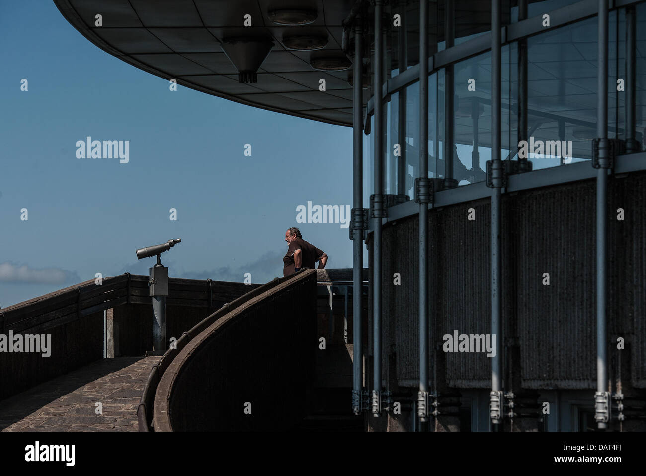 View of Jested mountain hotel and television tower by famous ...