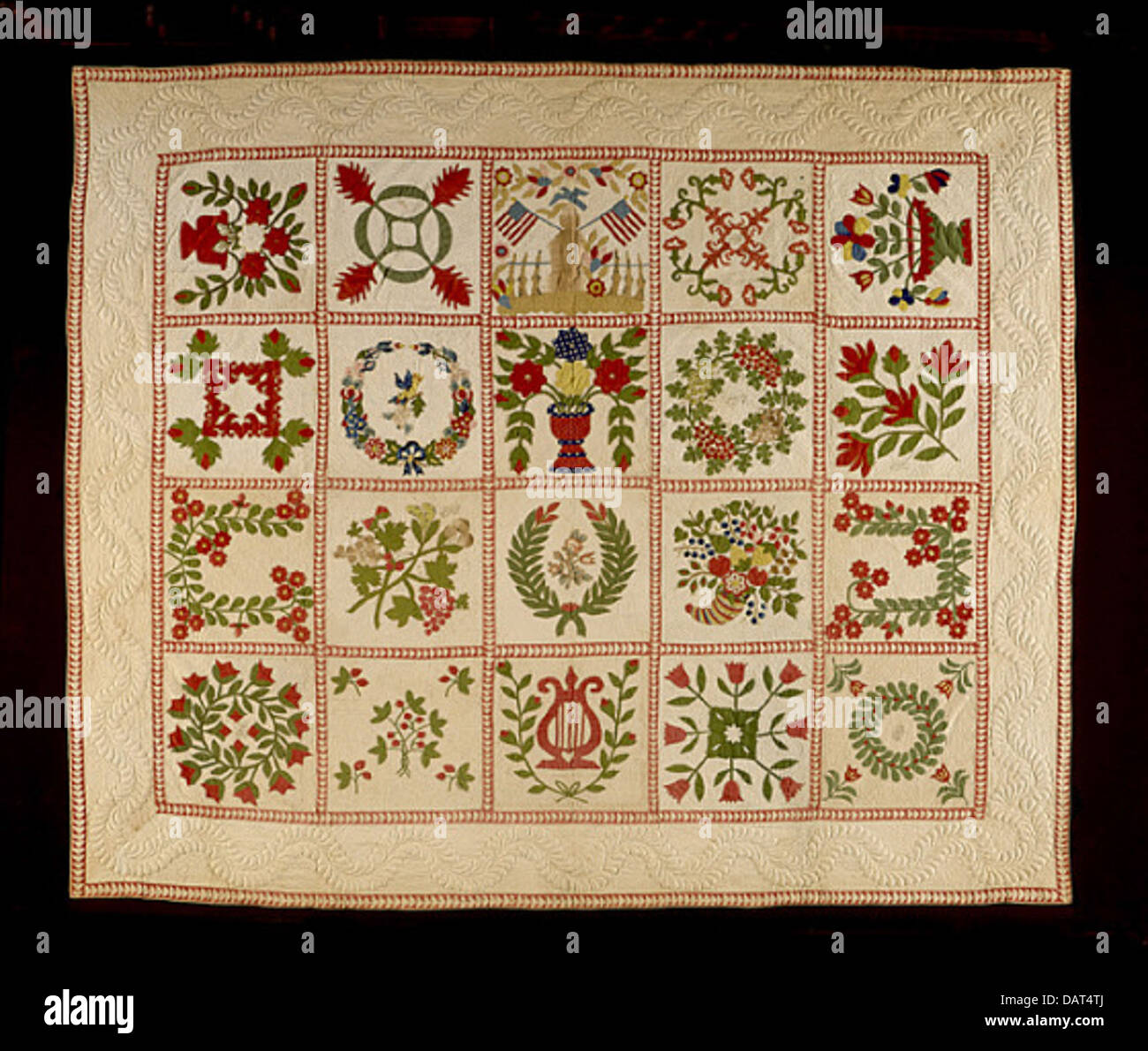 Baltimore album quilt hi-res stock photography and images - Alamy