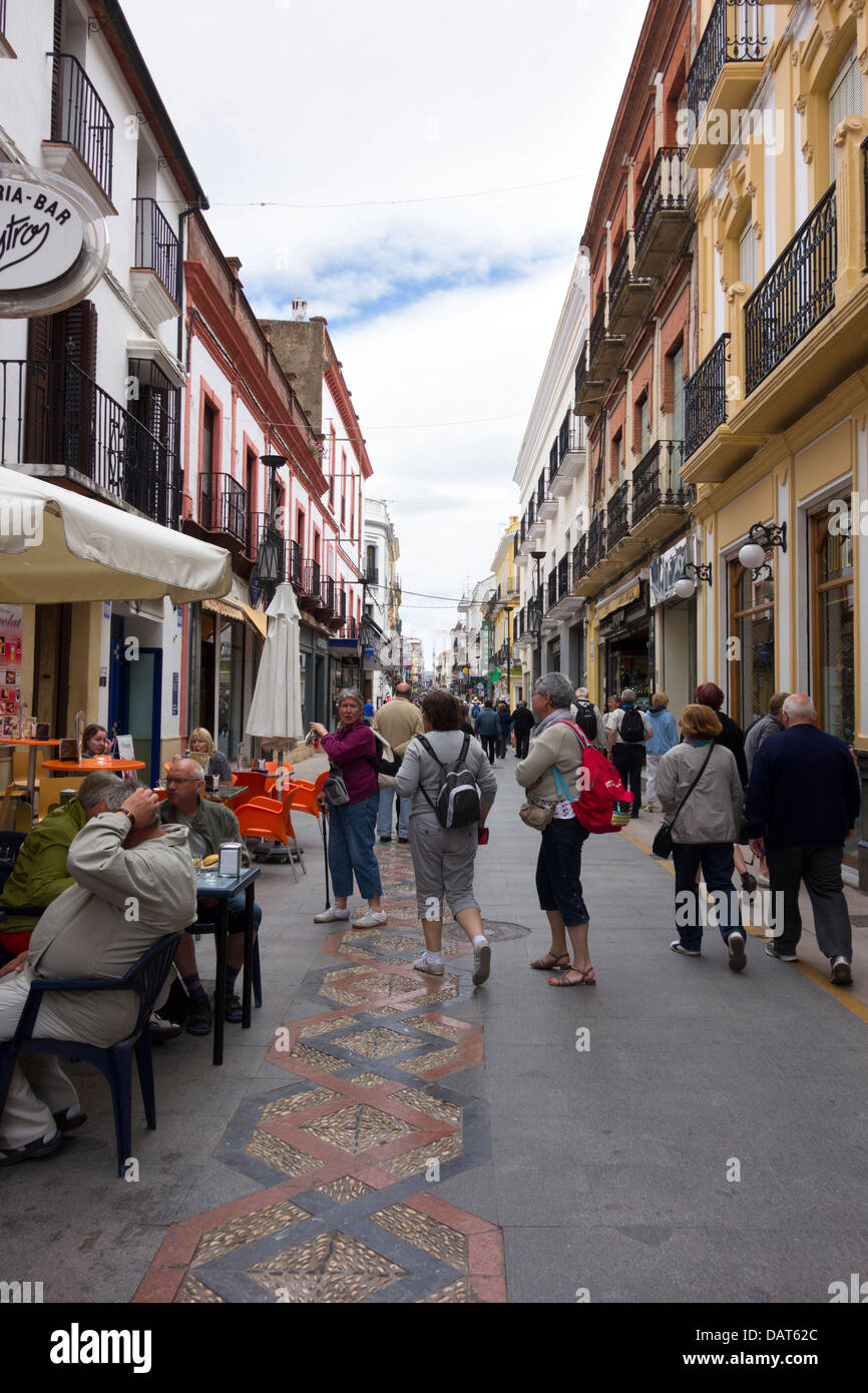 People in the streets of Ronda, Spain, Europe Stock Photo - Alamy