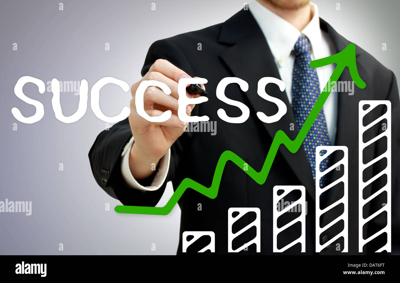 Rising arrow graph hi-res stock photography and images - Alamy