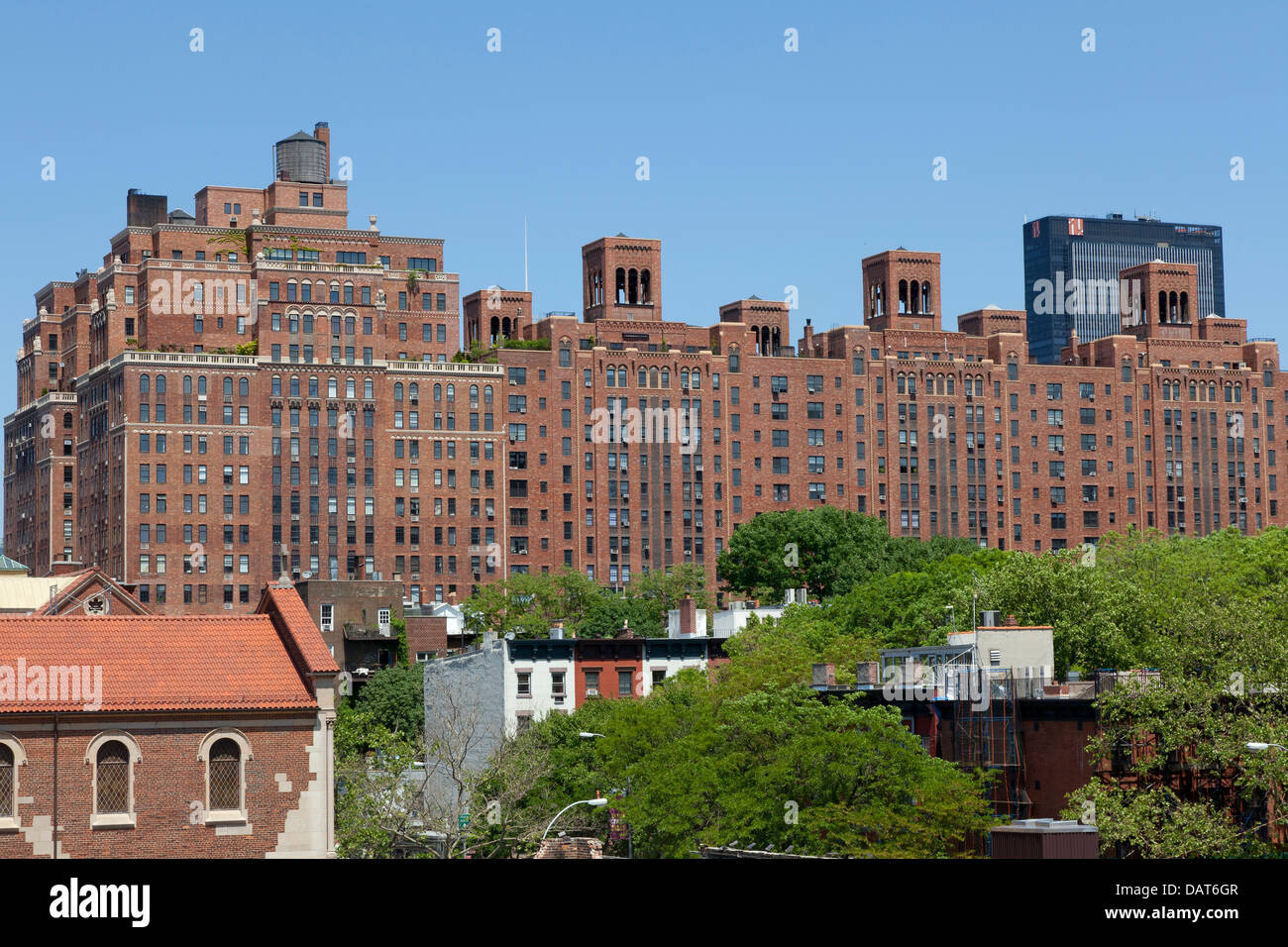 Chelsea seen from The Highline in New York City Stock Photo - Alamy