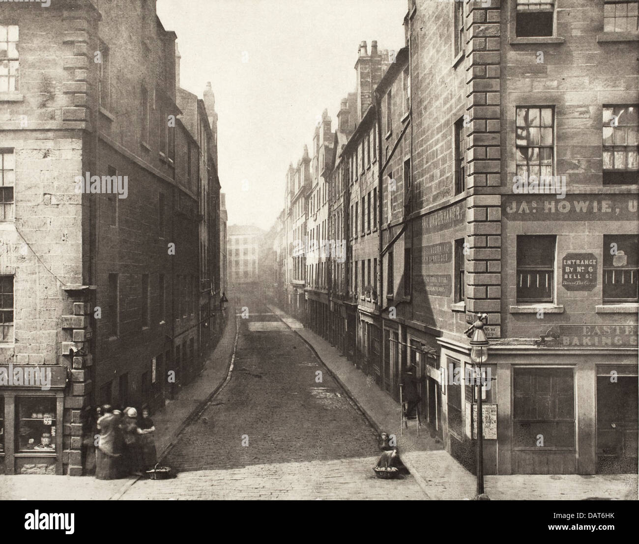 Bell Street From High Street (-14) M.2008.40.98.14 Stock Photo - Alamy