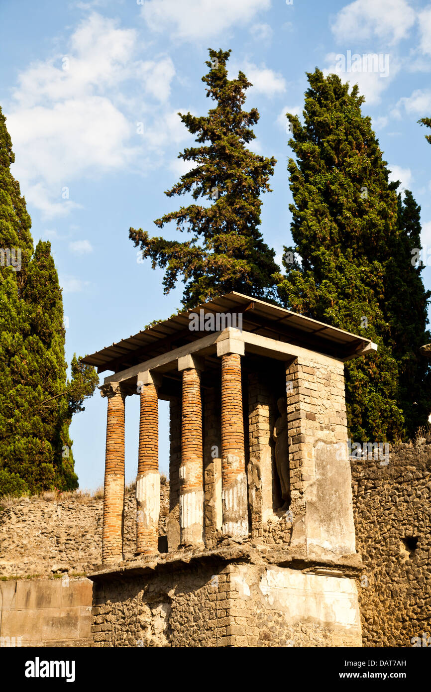 Pompai Archaeologycal site - Italy Stock Photo - Alamy