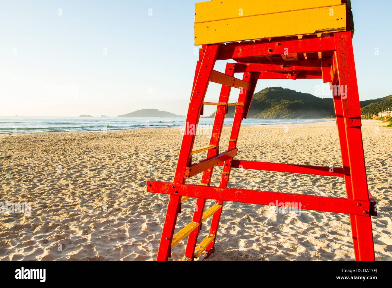Lifeguard station at Brava Beach Stock Photo - Alamy