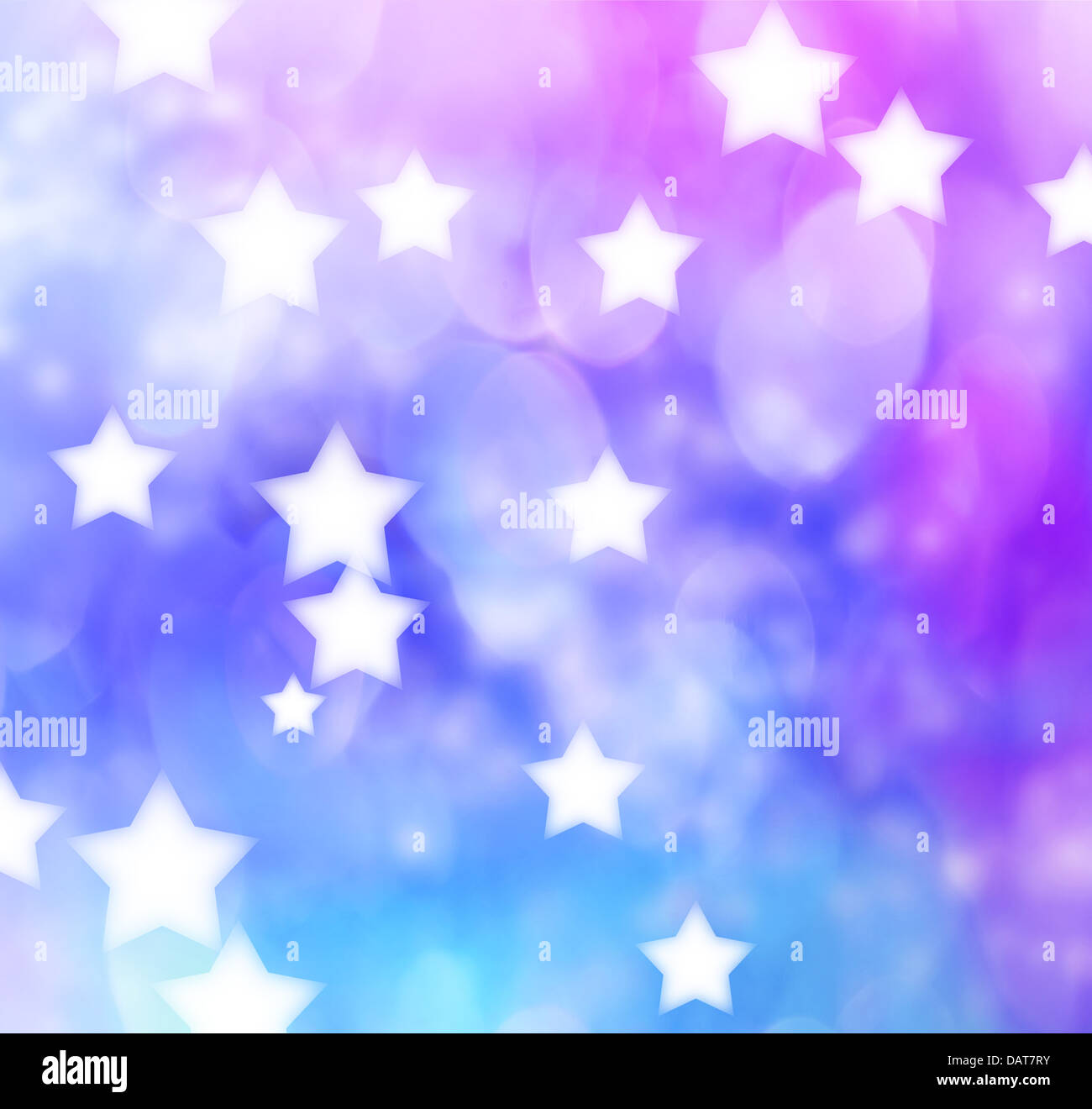 Abstract Blue, Purple, Star Lights Background Stock Photo - Alamy