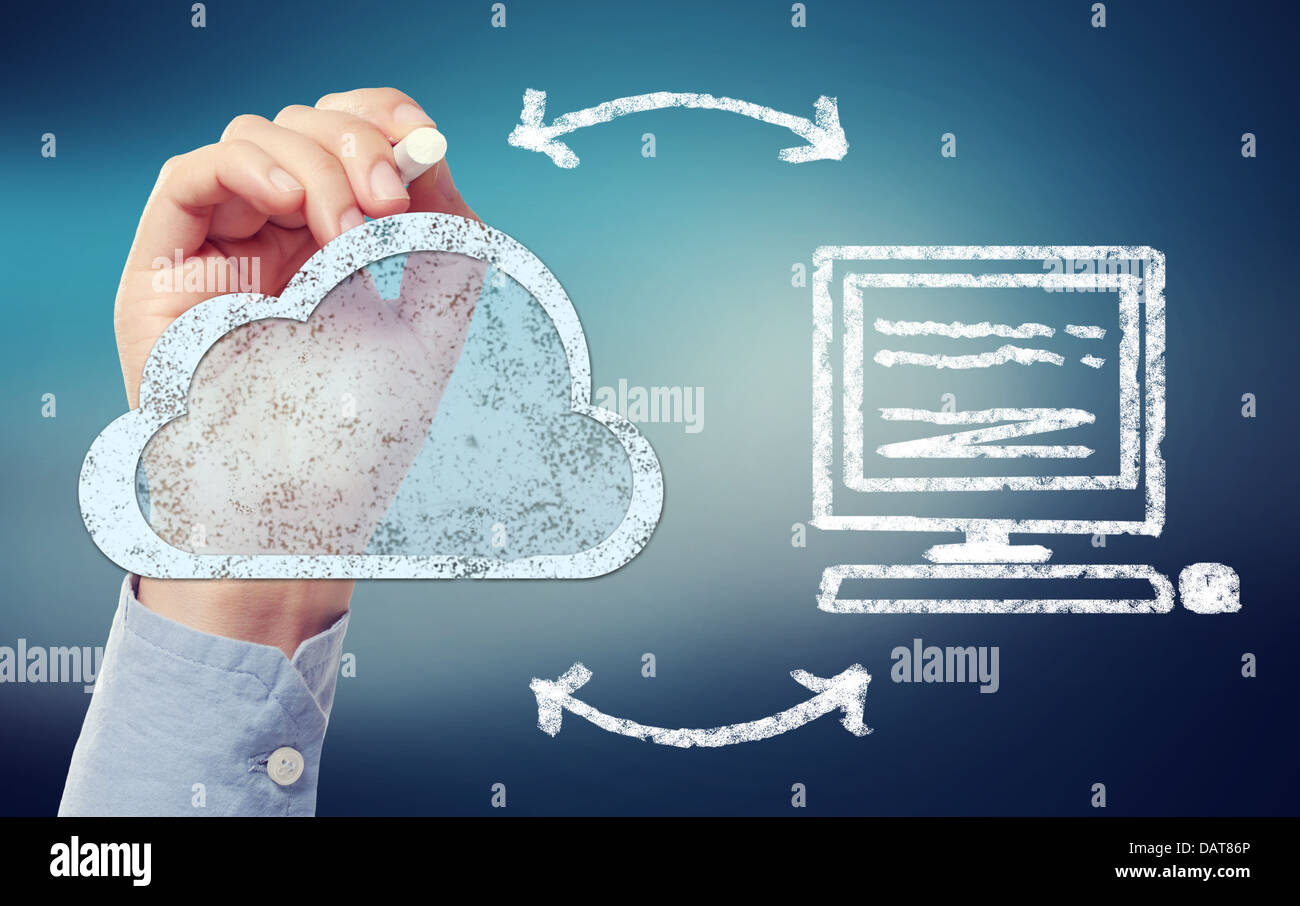 Cloud Computing Connectivity Concept Stock Photo - Alamy Cloud Computing Connectivity Concept Stock Photo - Alamy
