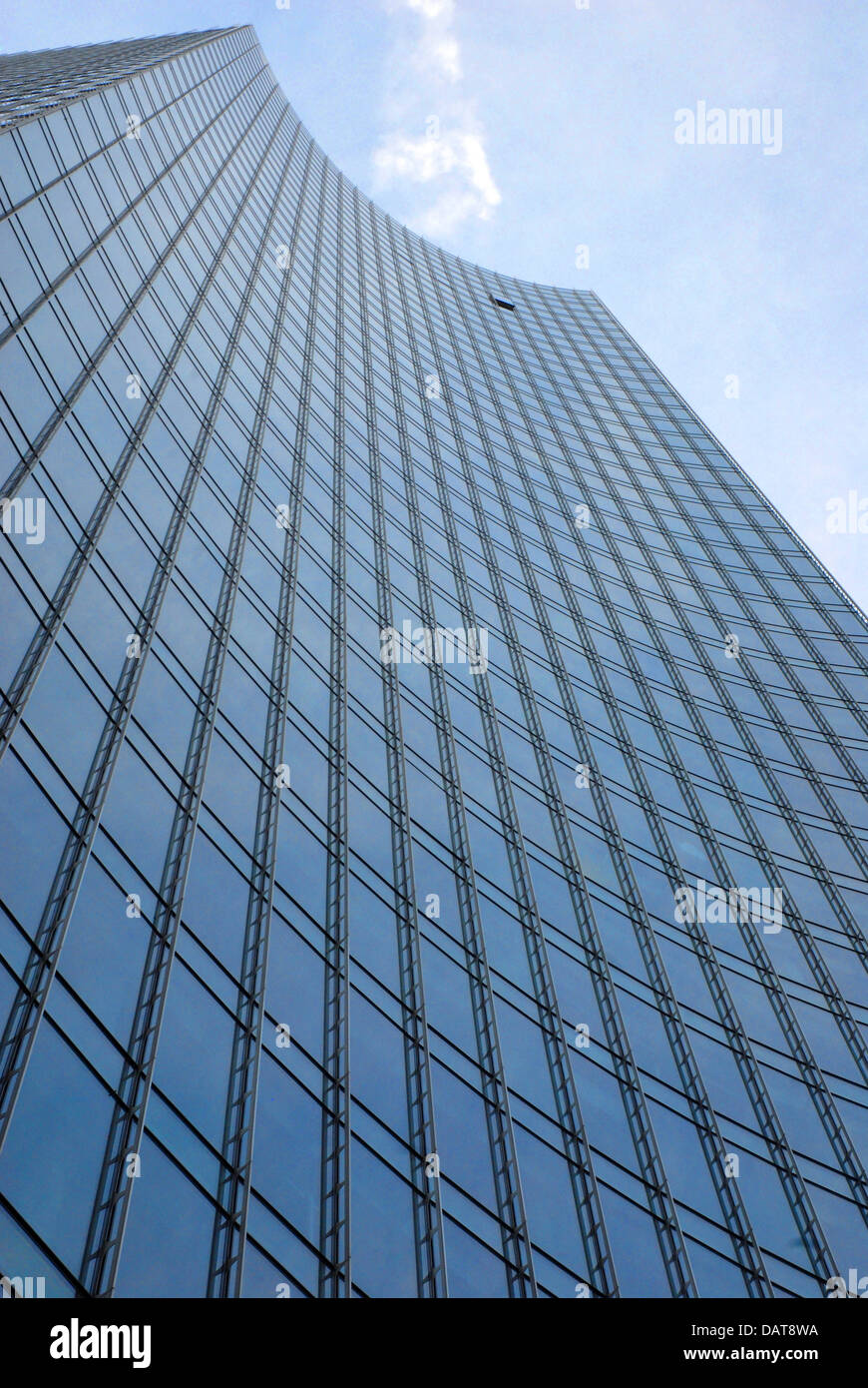 Skyscraper with an open window Stock Photo - Alamy
