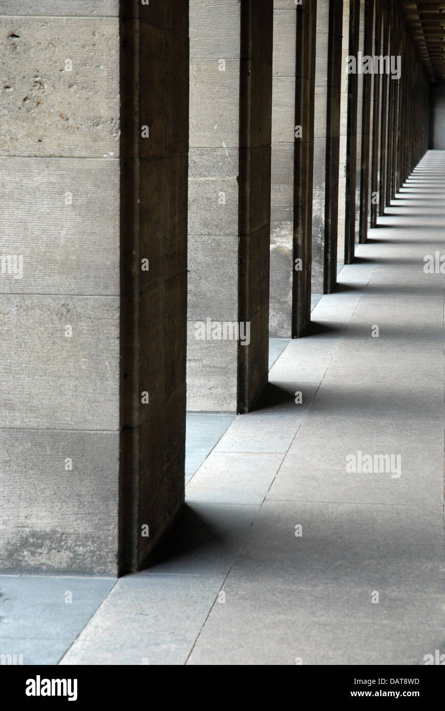 Columns in a row Stock Photo - Alamy