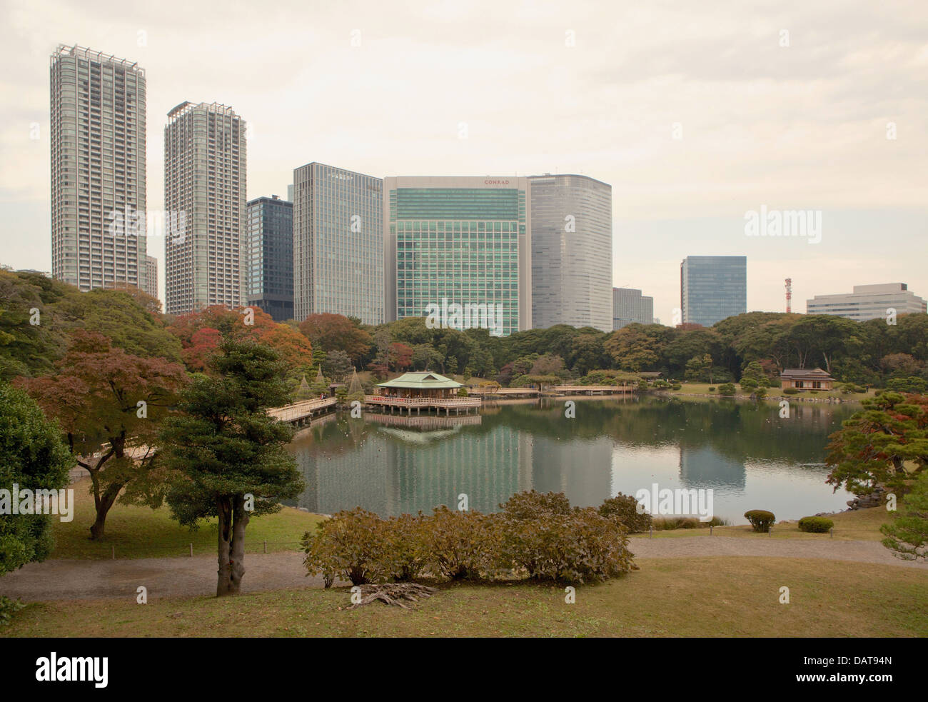 Hamarikyu Gardens in Tokyo, Japan Stock Photo - Alamy