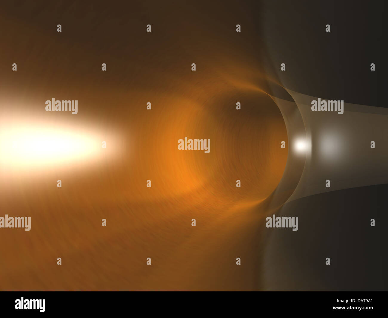 Light duct of golden curved lines. Abstract background Stock Photo - Alamy