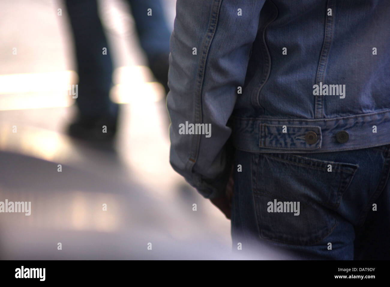 Hands in the back pocket hi-res stock photography and images - Alamy