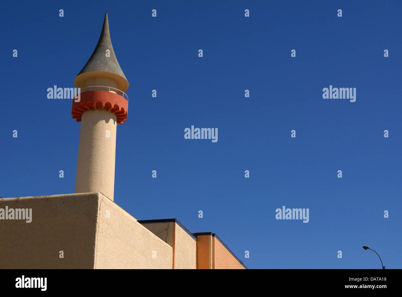 Tower. Upper part of a building Stock Photo - Alamy