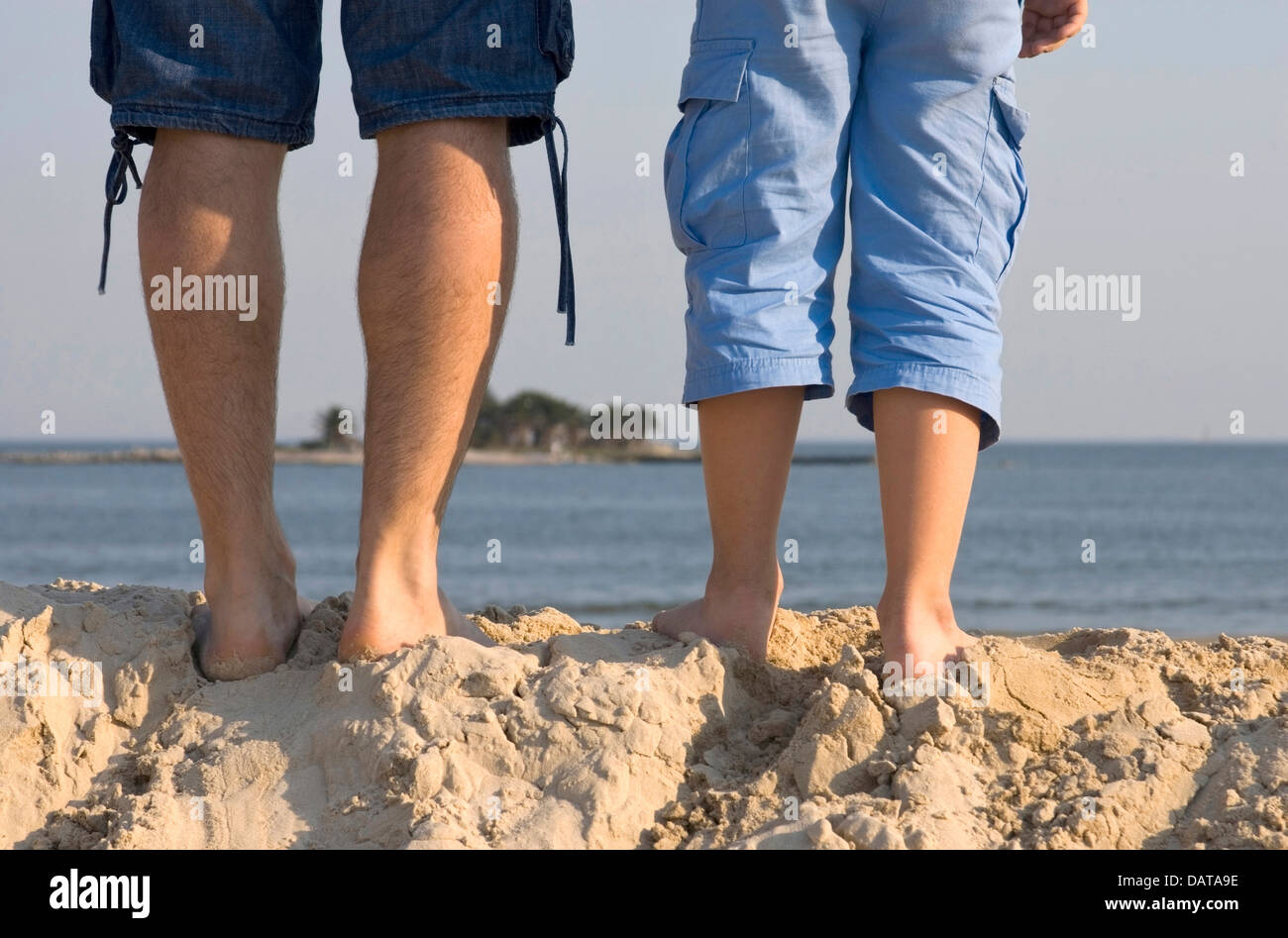 Hairy legs man hi-res stock photography and images - Alamy