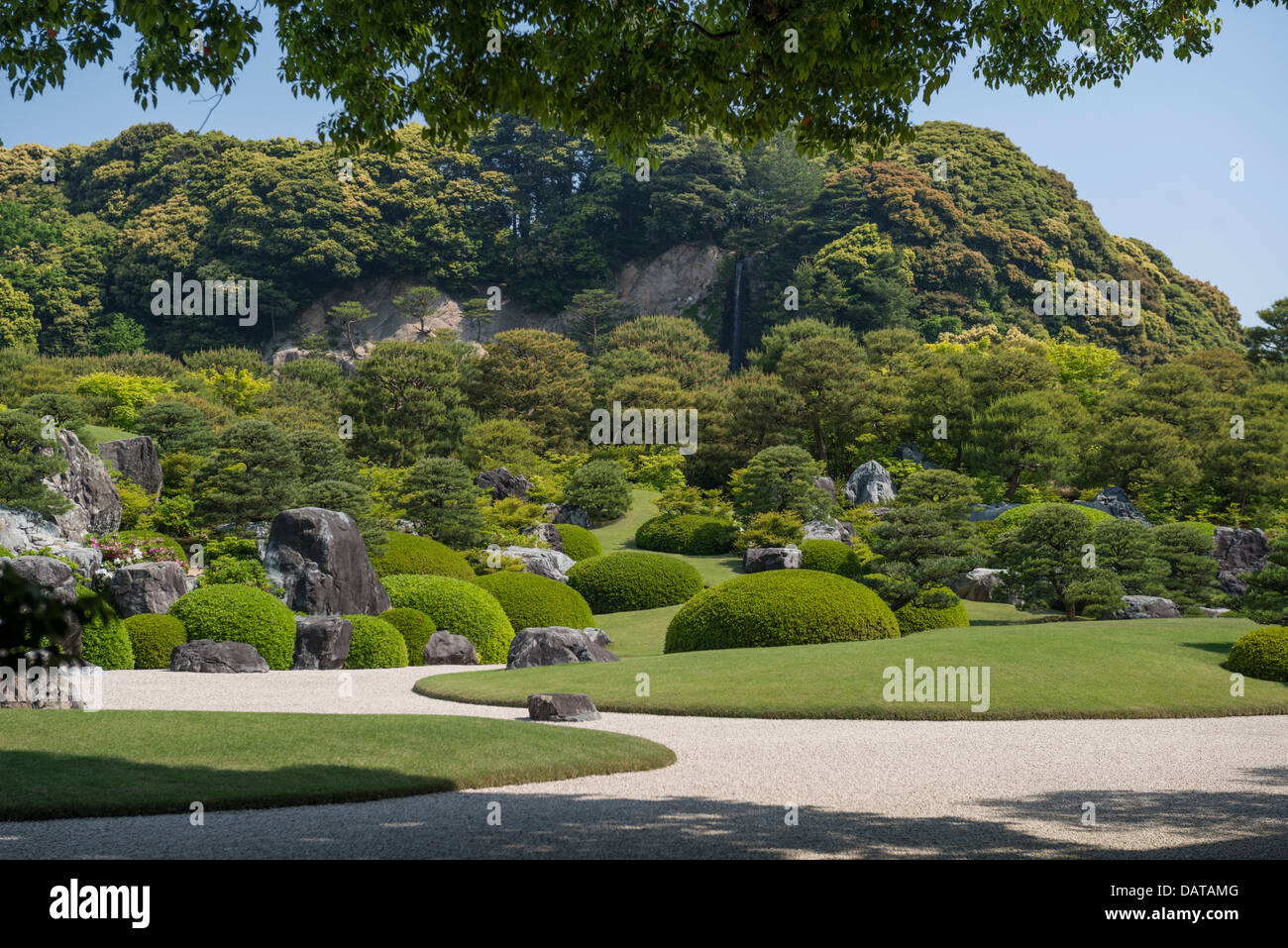 Dry Landscape Garden in the The Adachi Museum of Art Stock Photo - Alamy