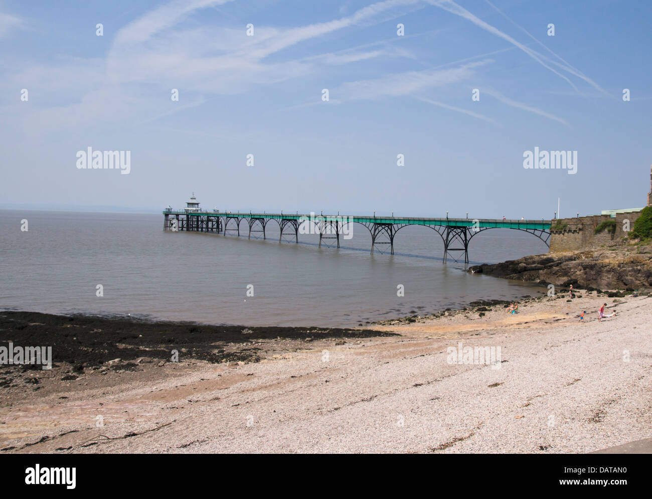 Clevedon on the North Somerset Coast England UK Stock Photo - Alamy