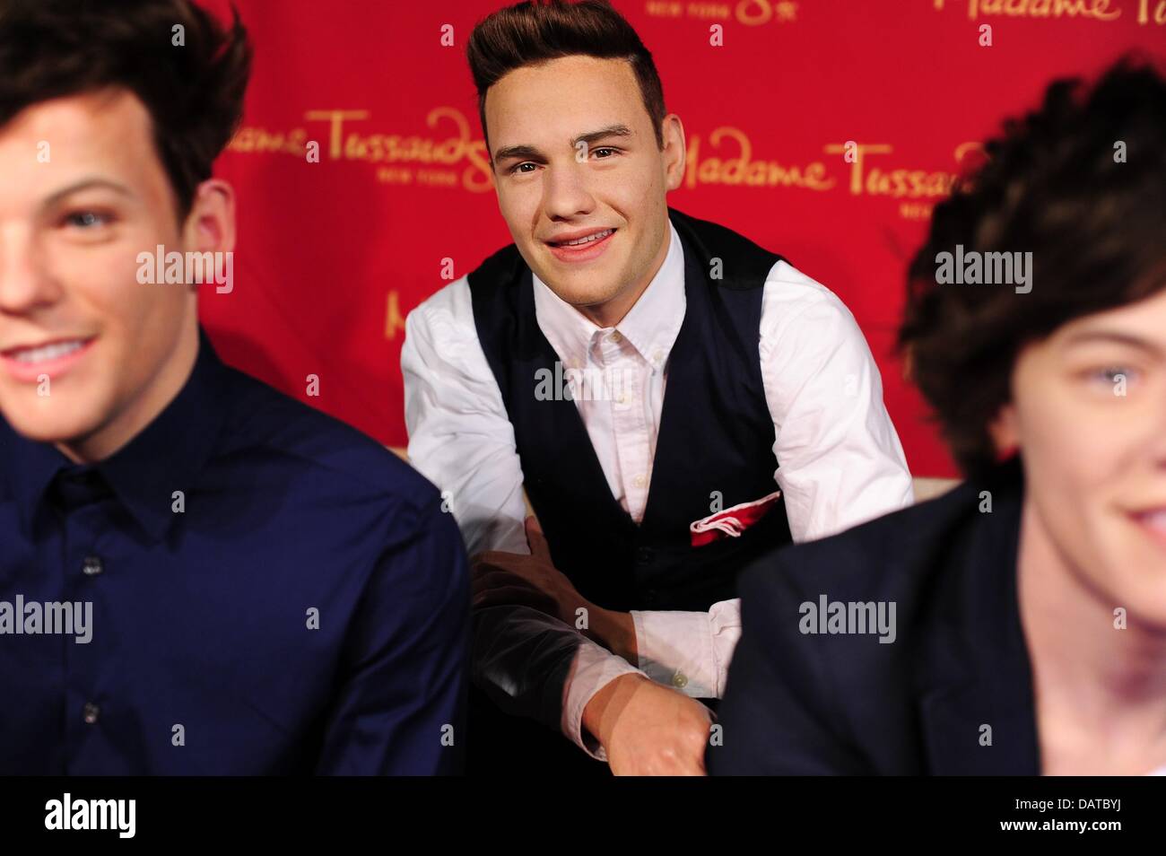 New York, NY. 18th July, 2013. Liam Payne Wax Figure inside for Madame ...