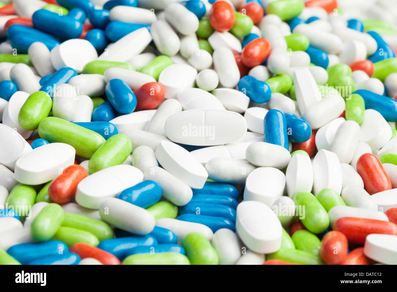 Huge pile of drugs, many different pills and tablets Stock Photo - Alamy
