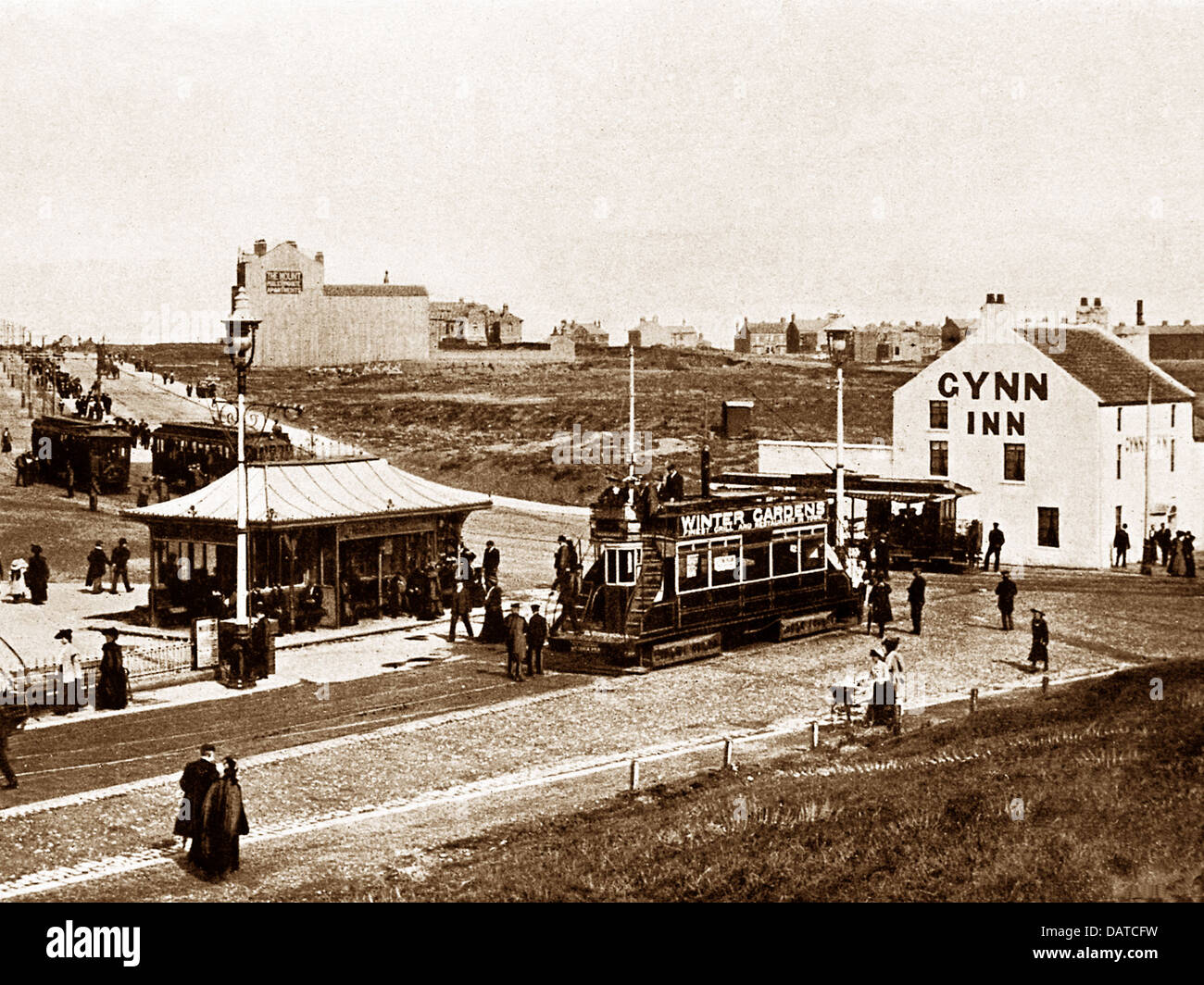 Blackpool Gynn Inn Victorian period Stock Photo - Alamy